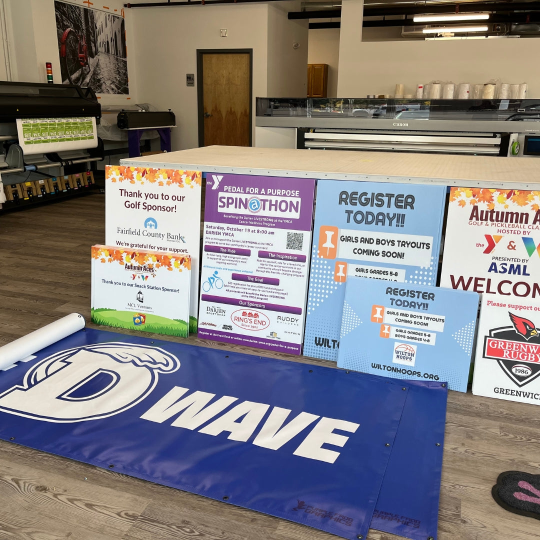Signage Solutions – Purple Frog Graphics