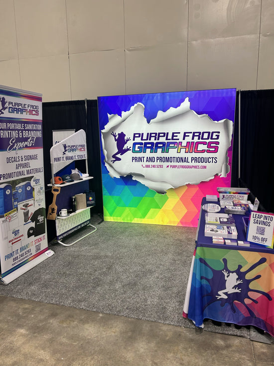 Event Displays – Purple Frog Graphics